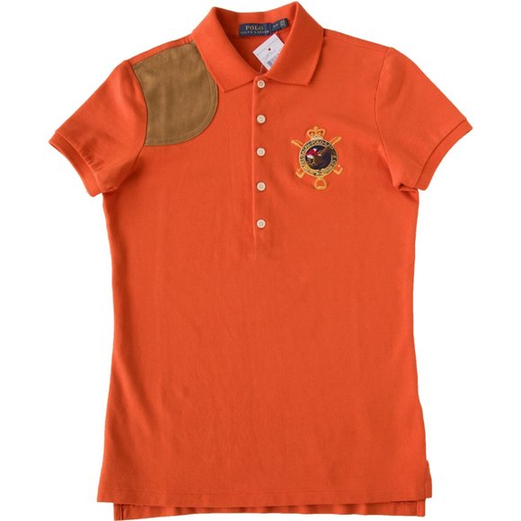 Polo Ralph Lauren | Tops | New Polo Ralph Lauren Polo Shirt Orange ...